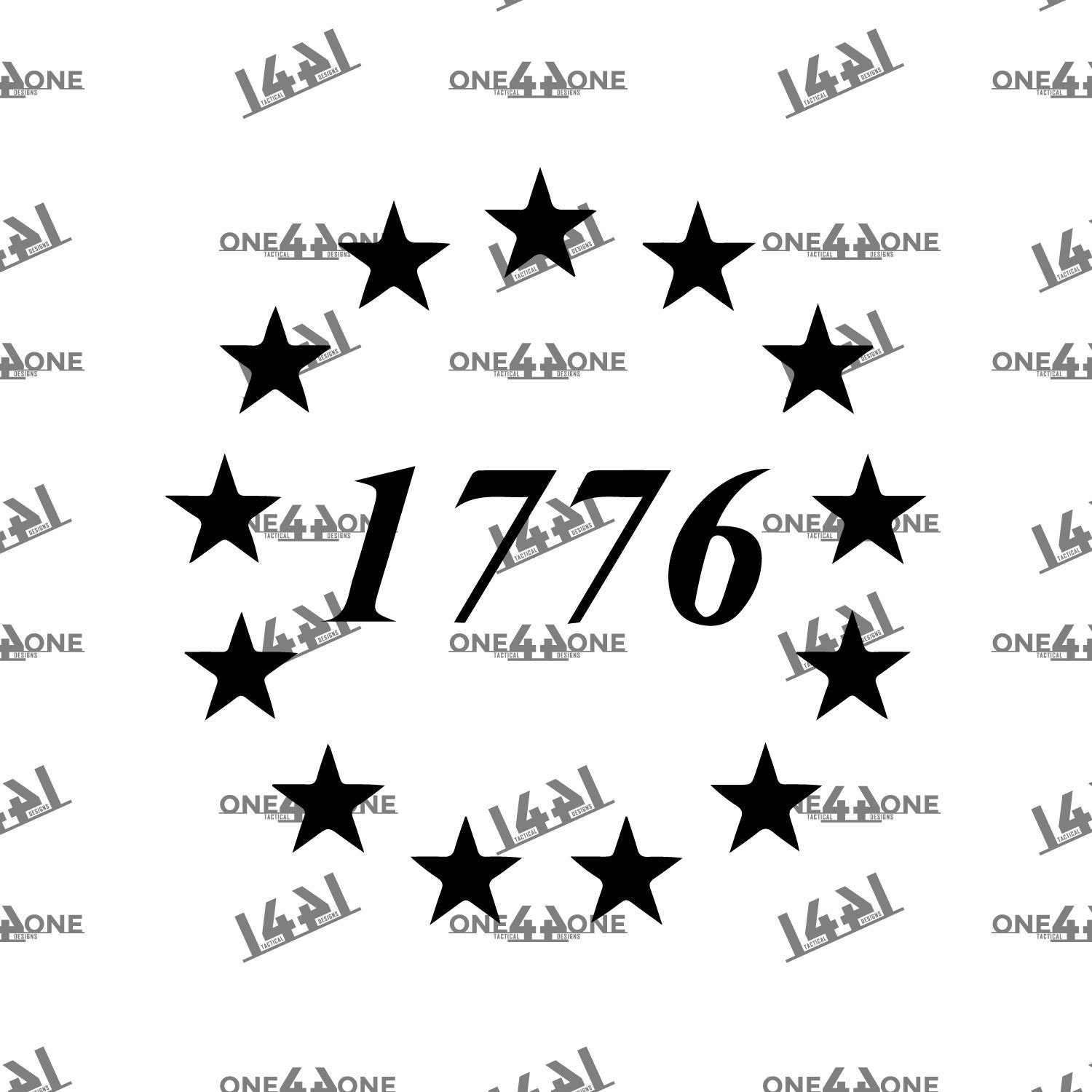 Bundle 1776 Flag 1776 Minuteman 1776 Stars Circle Patriotic Svg Cut ...