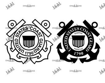 US Coast Guard Digital Download, Svg Png Dxf Files - Etsy