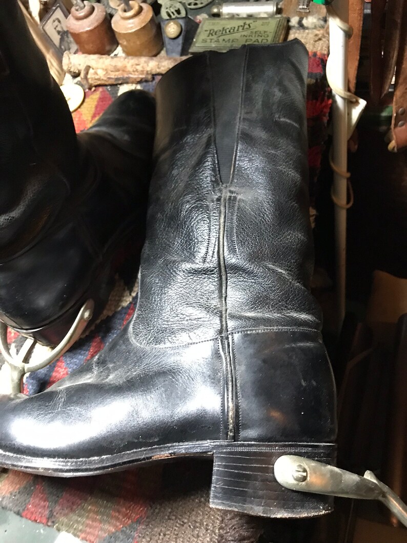 Bespoke Vintage Life Guard’s Riding Boots - Etsy