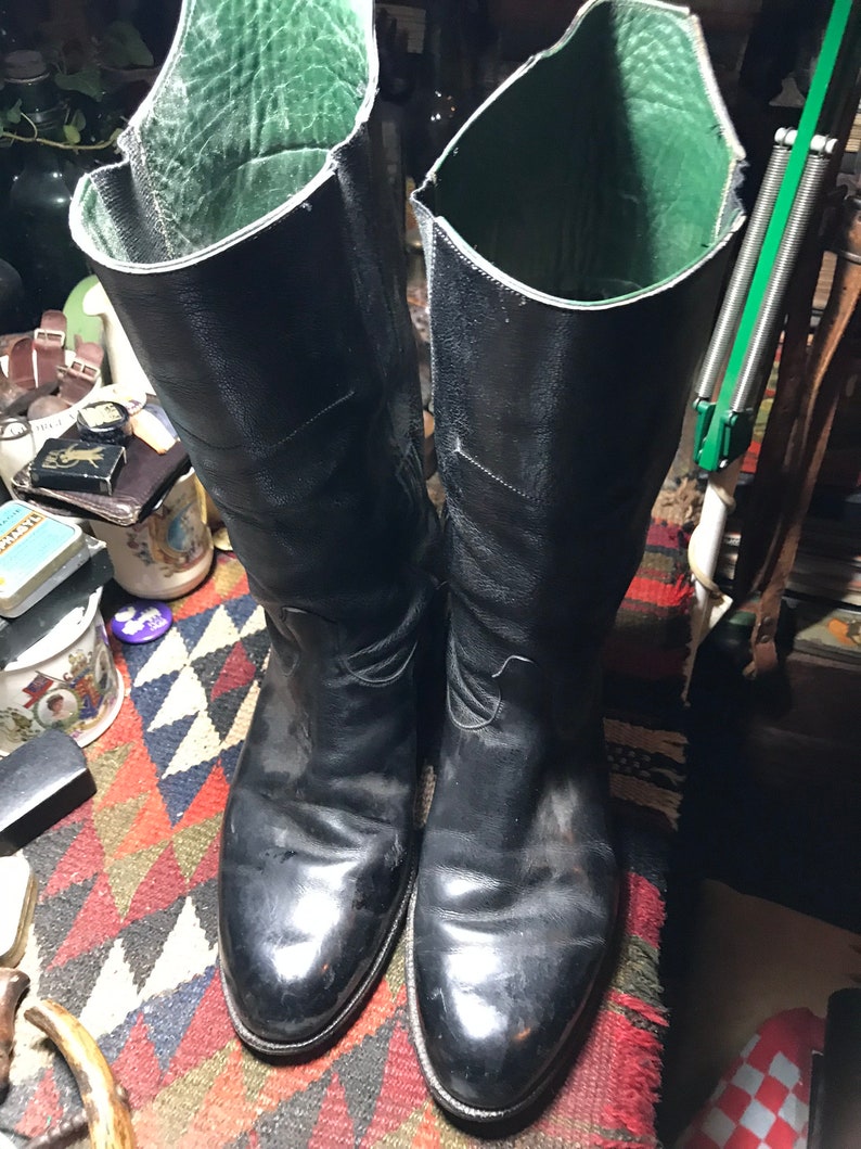 Bespoke Vintage Life Guard’s Riding Boots - Etsy