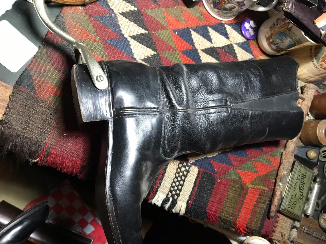 Bespoke Vintage Life Guard’s Riding Boots - Etsy