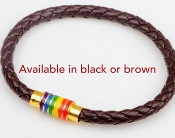 Leather pride | Etsy