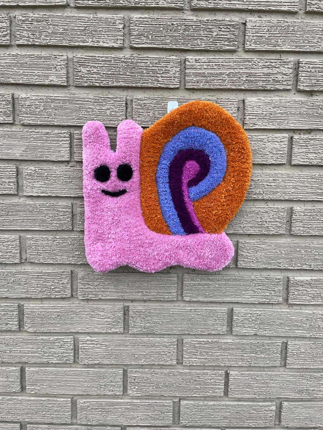 Snail Rug, Handmade Tufted Rug, Snail Wall Hanging, Aesthetic Rug ...