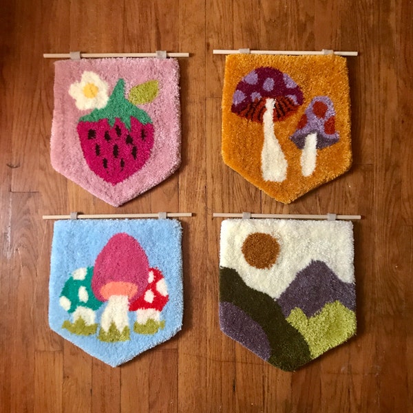 Strawberry Rug - Etsy