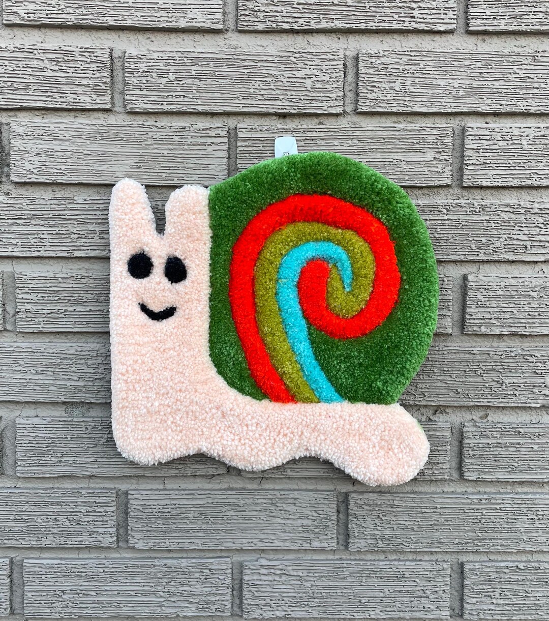 Snail Rug, Tufted Snail, Snail Wall Hanging, Snail Art - Etsy