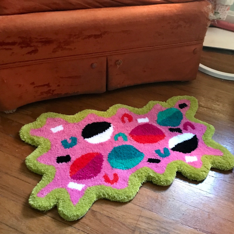 Funky Rug - Etsy