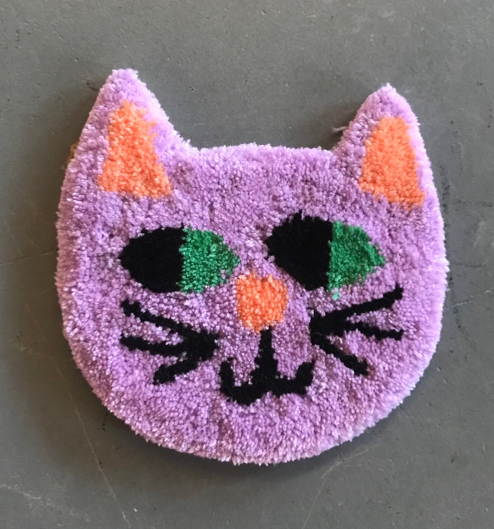 Cat Rug Cat Wall Hanging Tufted Cat - Etsy