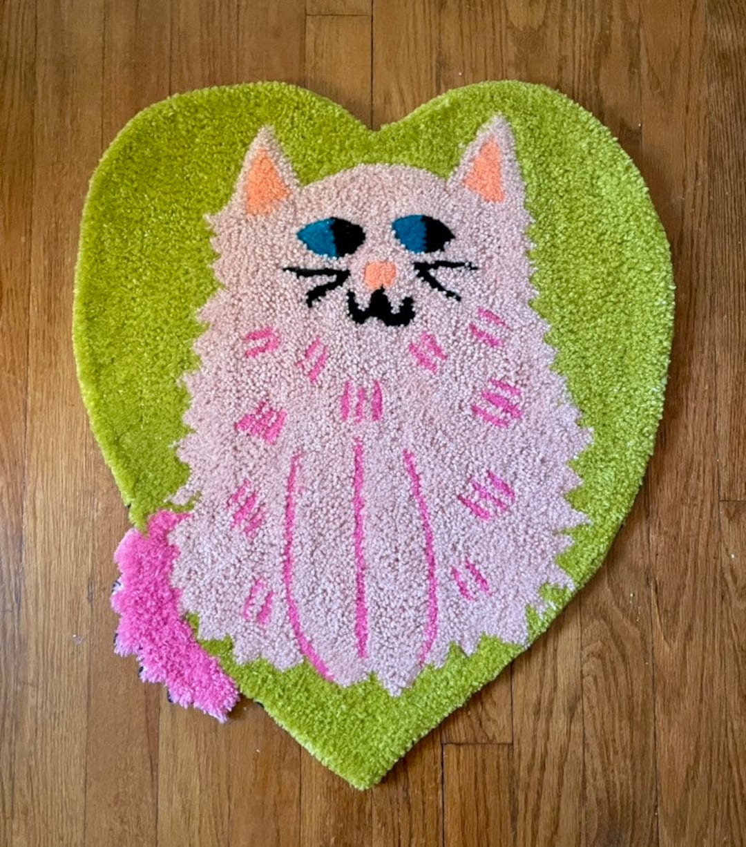 Cat Rug, Tufted Cat, Cat Art - Etsy