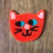 Orange Cat Rug, Tufted Cat, Tufted Cat Rug, Tufted Cat Wall Hanging - Etsy