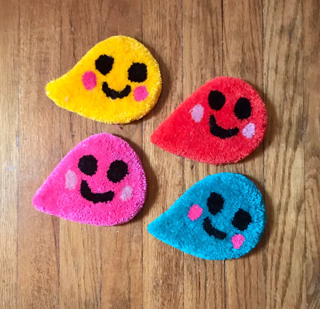 Ghost Mug Rug, Ghost Coaster, Halloween Mug Rug, Ghost Rug, Cute Ghost ...