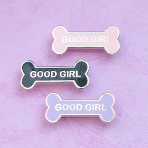Good Girl Enamel Pin - Etsy
