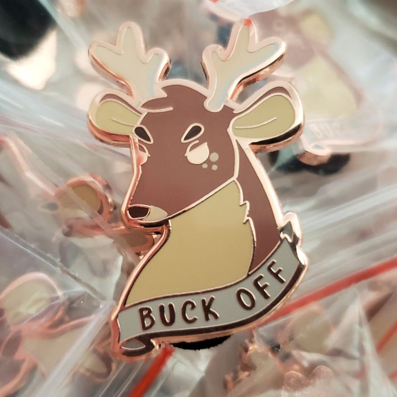 Deer Pin Furry - Etsy