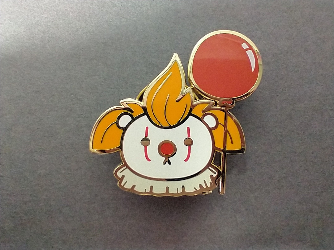 Clown Bear (2017) Pennywise Hard Enamel Pin - Etsy
