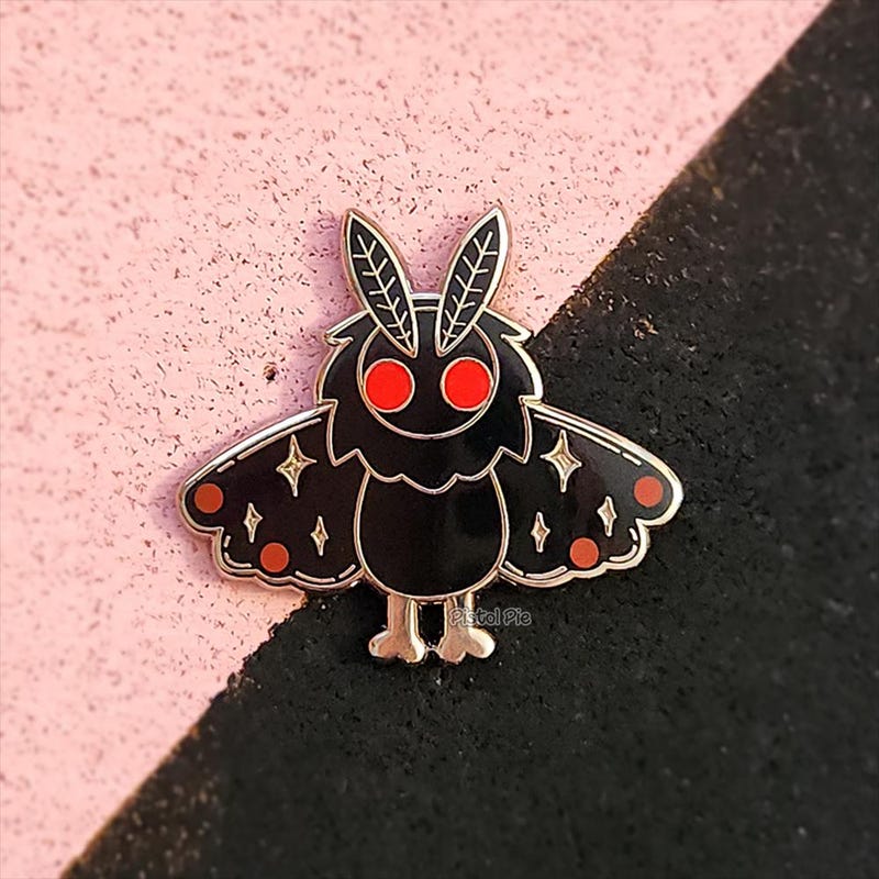 Mothman Patch - Etsy