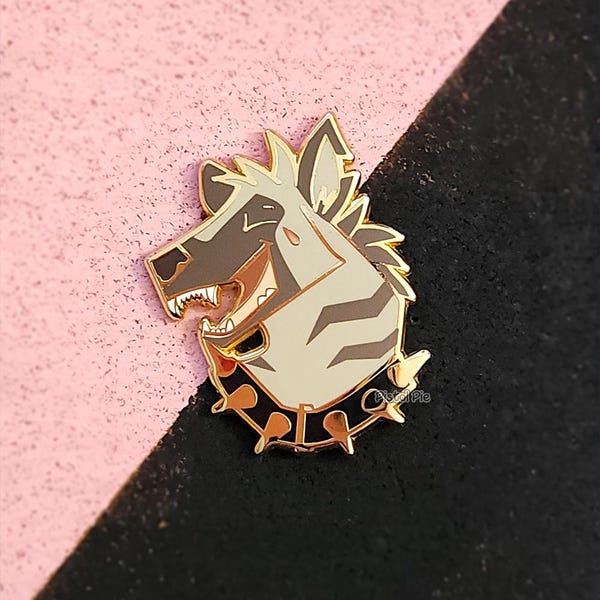 Furry Hyena Pins - Etsy