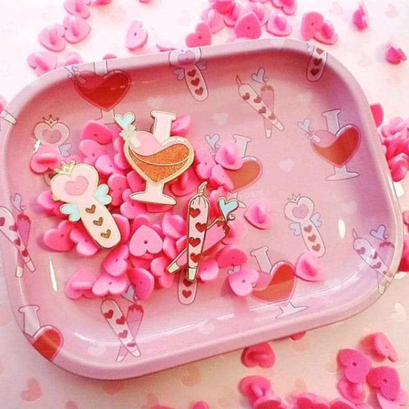 Girly Rolling Tray - Etsy