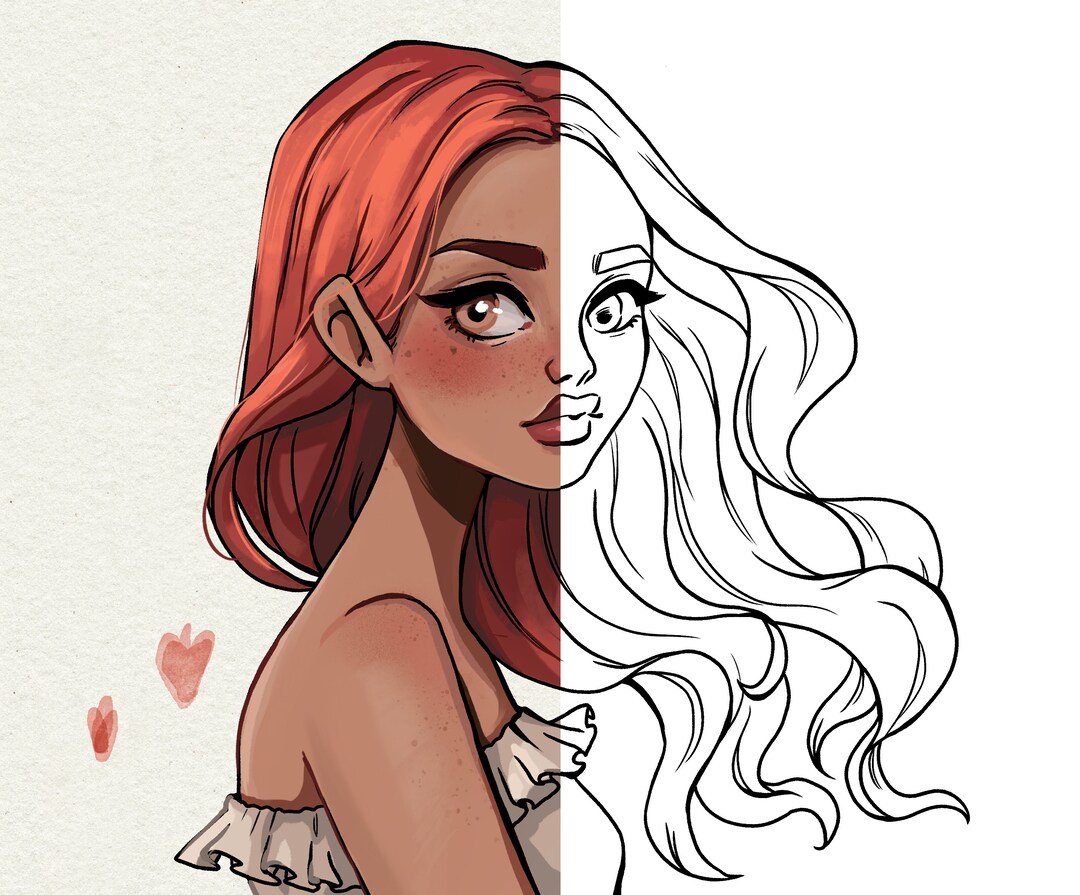 How to Draw Female Character Digital Download & Video - Etsy UK