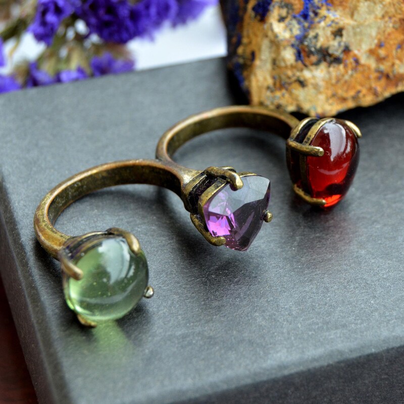 Two Finger Ring - Etsy