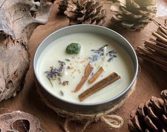 CUSTOM Witchy Wiccan Candle | Etsy