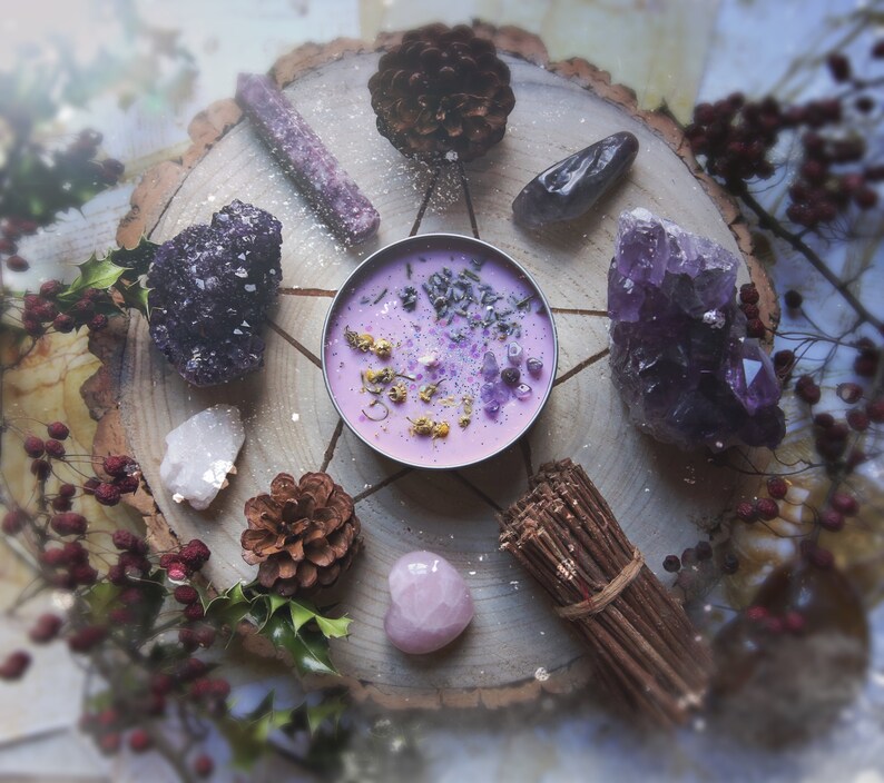 CUSTOM Witchy Wiccan Candle | Etsy