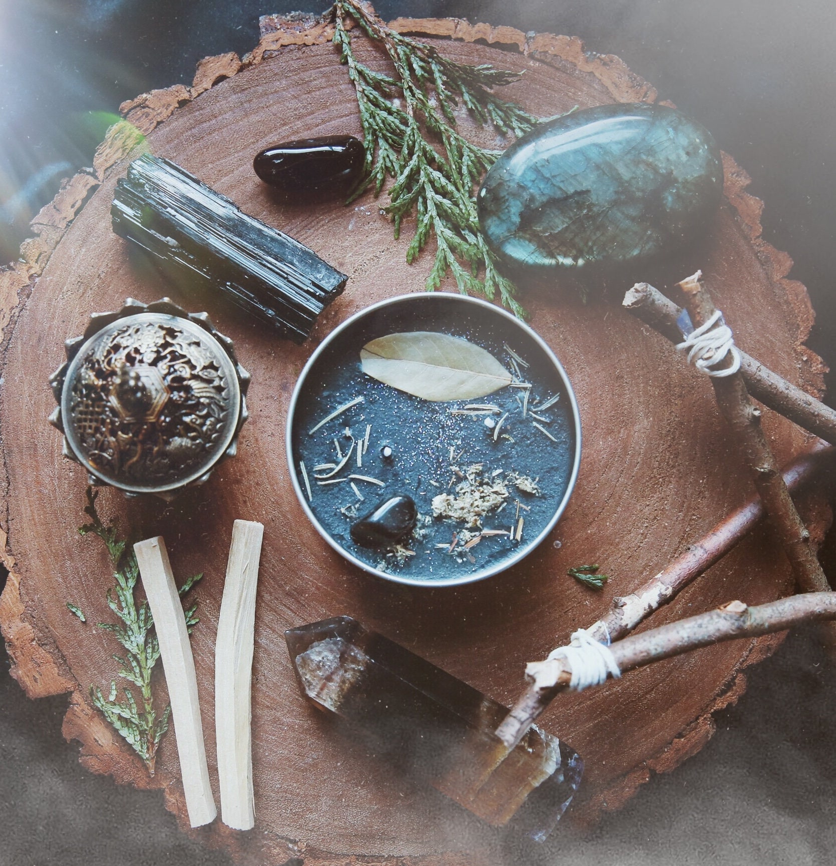 CUSTOM Witchy Wiccan Candle | Etsy