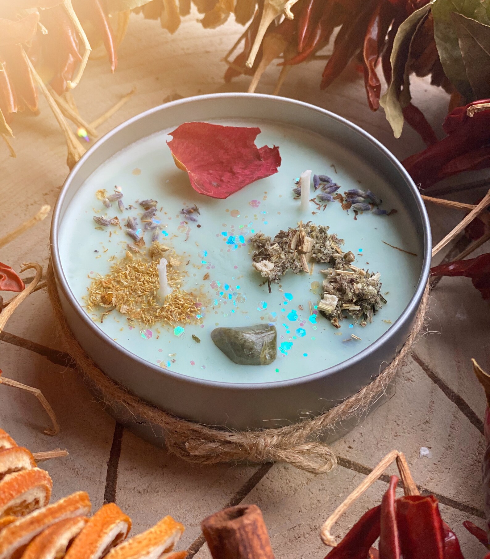 LITHA Sabbat Candle - Etsy UK