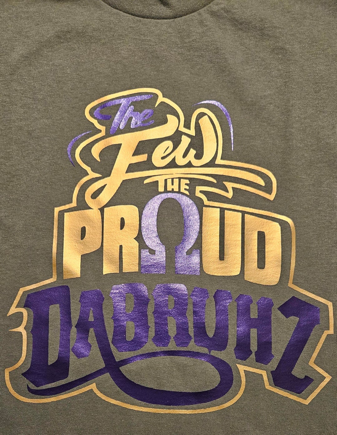 OPPF "the Few the Proud Dabruhz" T-shirt | Omega Psi Phi | Army - Etsy