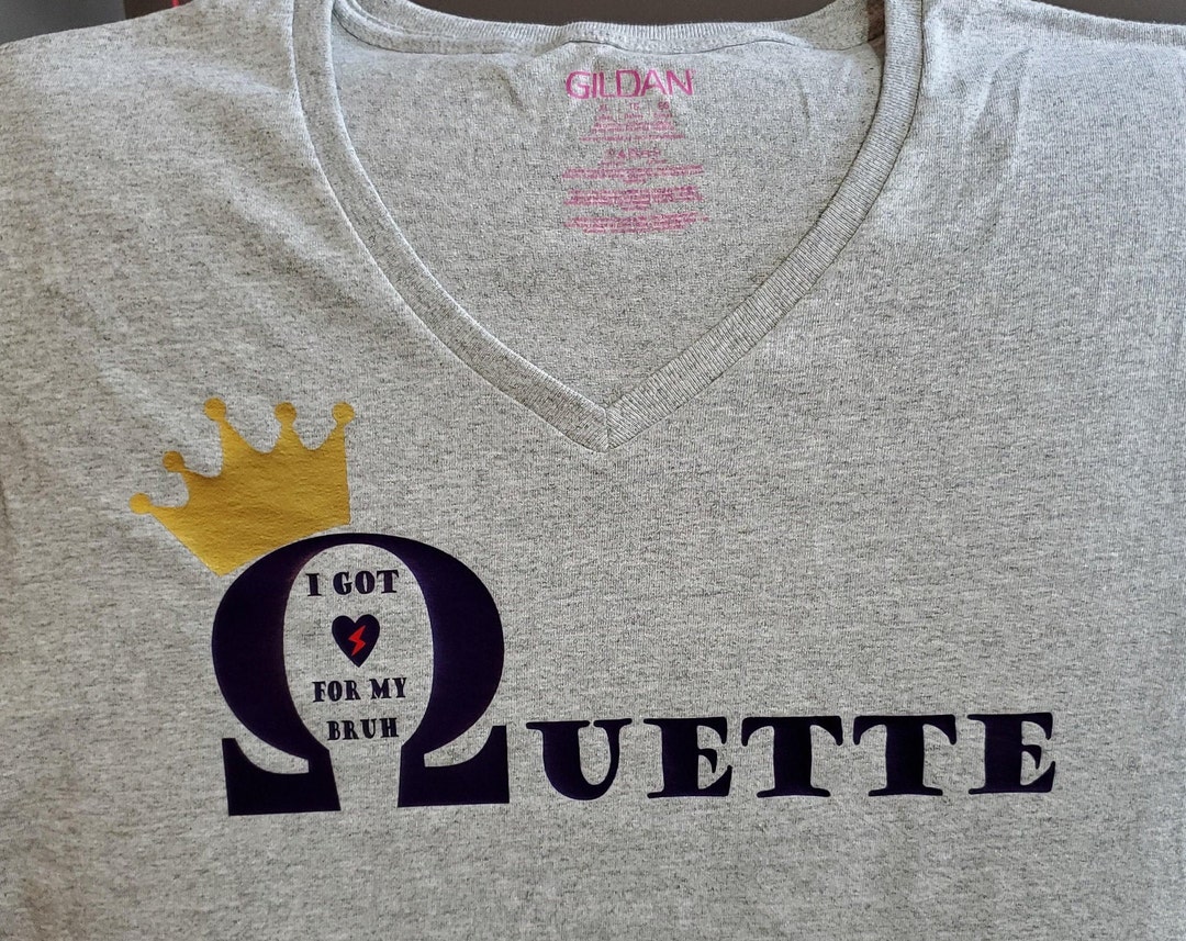 Omega Psi Phi "quette" T-shirt - Etsy