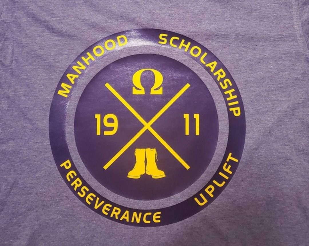 OPPF Vintage Four Cardinal Principles T-shirt | Omega Psi Phi - Etsy