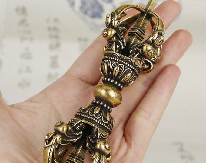 Drilbu, Vajra, Ghanta. Tibetan Bell 7 in With Excellent Sound - Etsy