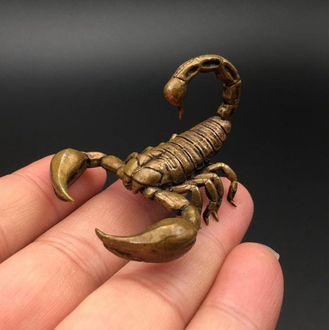 Hand-made Long-tailed Scorpion Tea Pet, Poisonous Hook Scorpion King ...