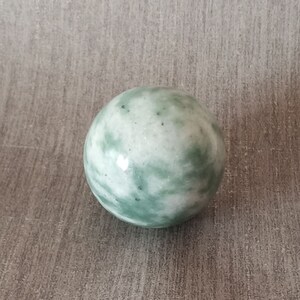 54mm Chinese Natural Jade Hand-carved Ball, Aura, Meditation Jade Ball ...