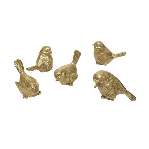 Handmade Pure Copper Bird Sculpture Ornaments Home Desktop - Etsy