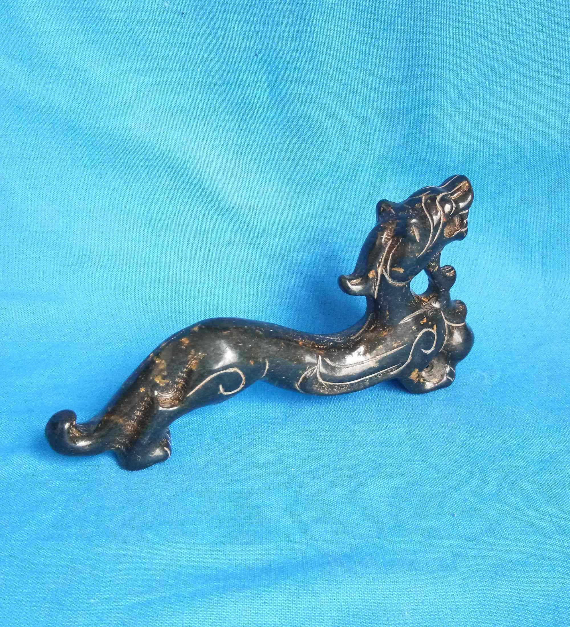 Vintage Chinese Jade Carved Dragon Statue A1 - Etsy