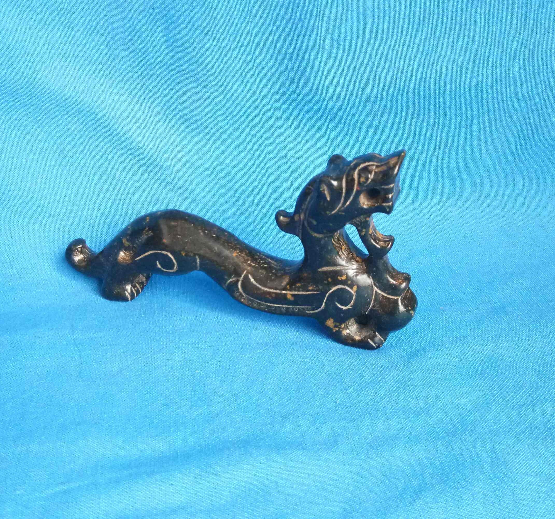Vintage Chinese Jade Carved Dragon Statue A1 - Etsy