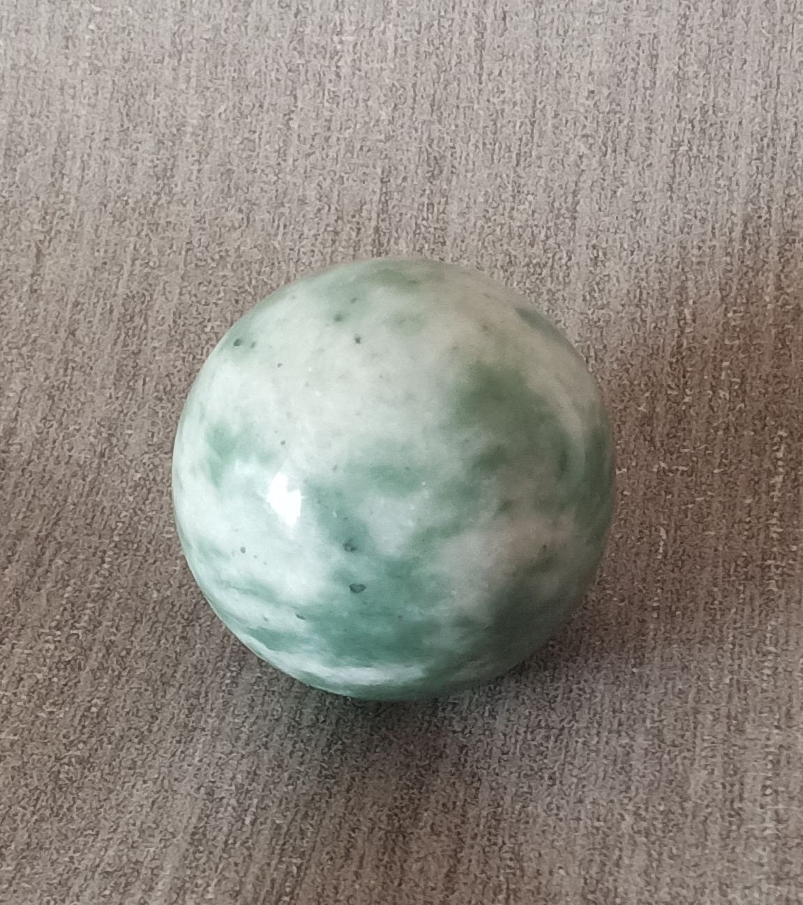 54mm Chinese natural jade hand-carved ball aura meditation | Etsy
