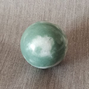 54mm Chinese Natural Jade Hand-carved Ball, Aura, Meditation Jade Ball ...