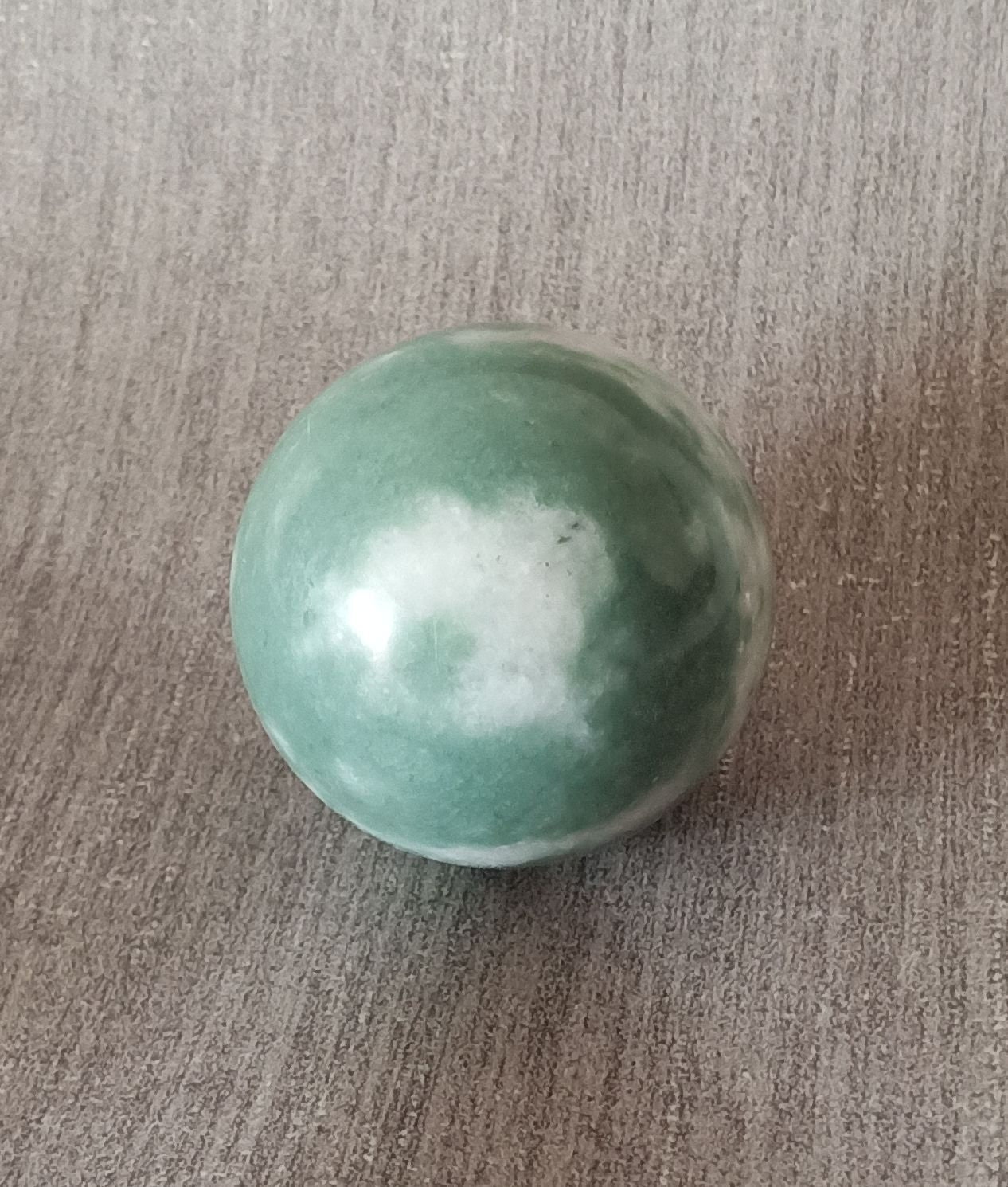 54mm Chinese natural jade hand-carved ball aura meditation | Etsy