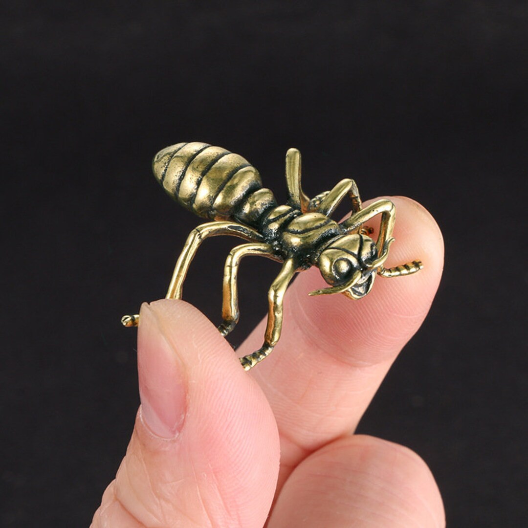 2 Handmade Pure Copper Mini Ant Tea Pets Home Desktop - Etsy