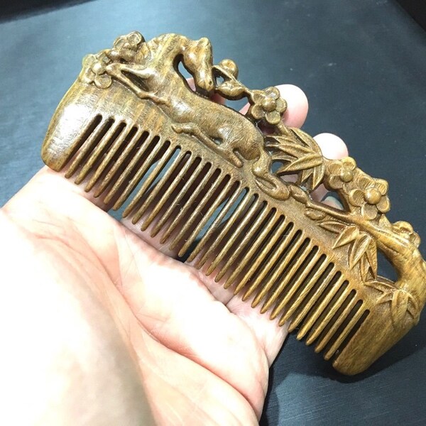 Wooden Comb - Etsy