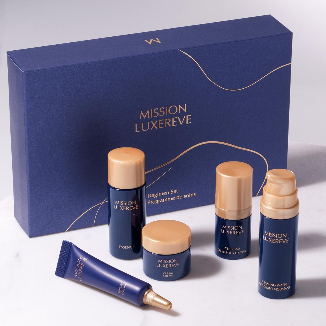 Avon Mission Luxereve Regimen Set/try It Travel Size - Etsy