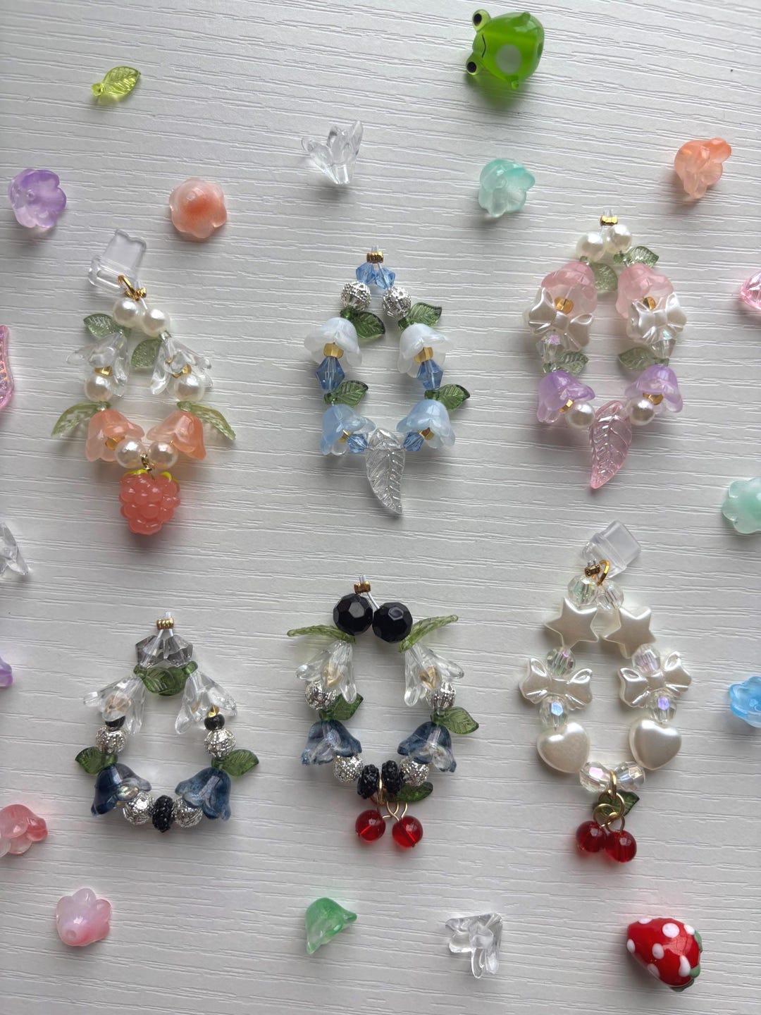 Handmade Floral Charms - Laptop, Kindle, Phone, Ipad, Nintendo Switch ...