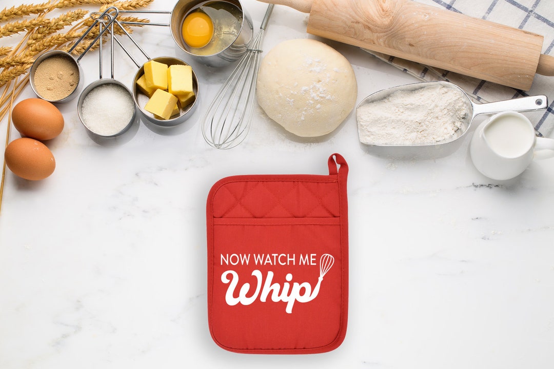 Now Watch Me Whip Pot Holder SVG Cut Files for Crafting and - Etsy