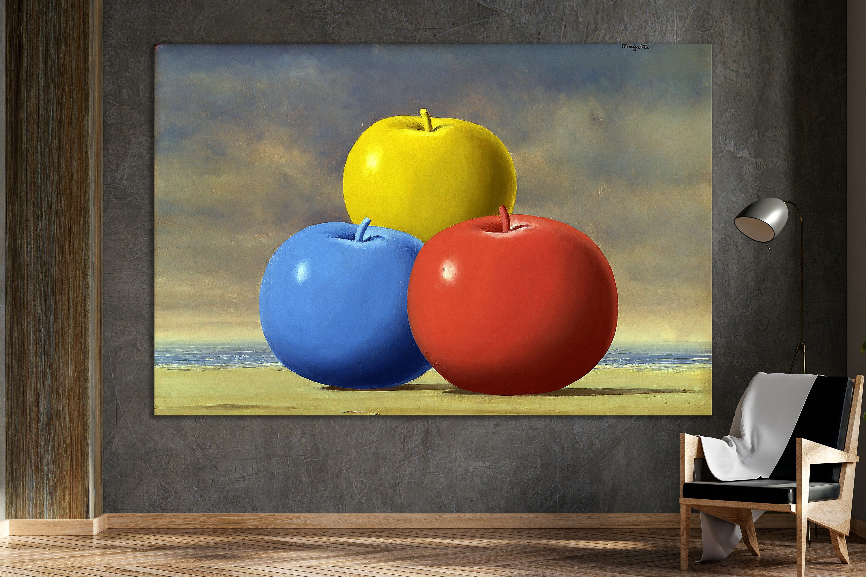 Prints Art & Collectibles Giclée Love Song Rene Magritte Canvas Print ...