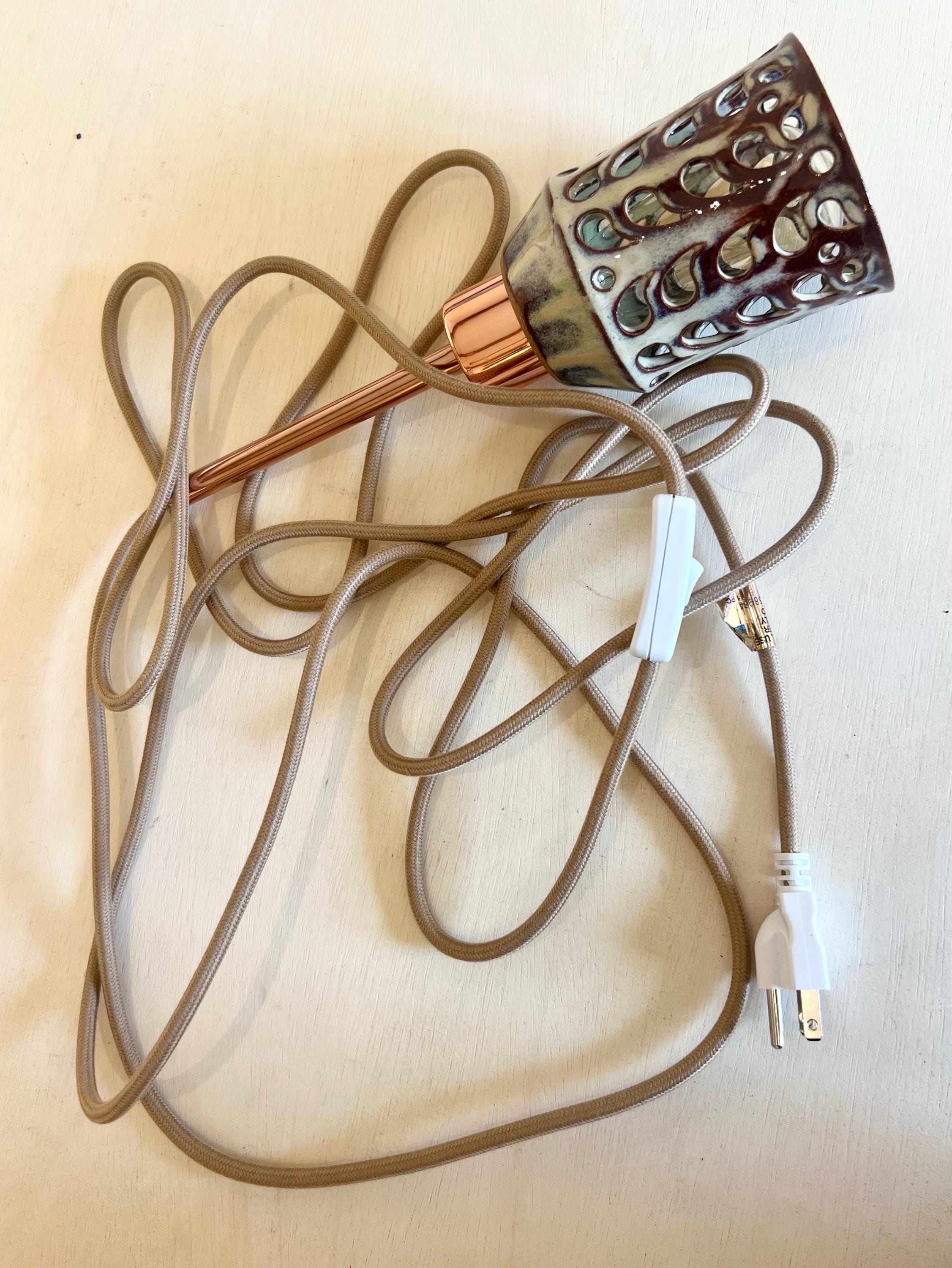 Small Ceramic Pendant Light - Dome - Etsy
