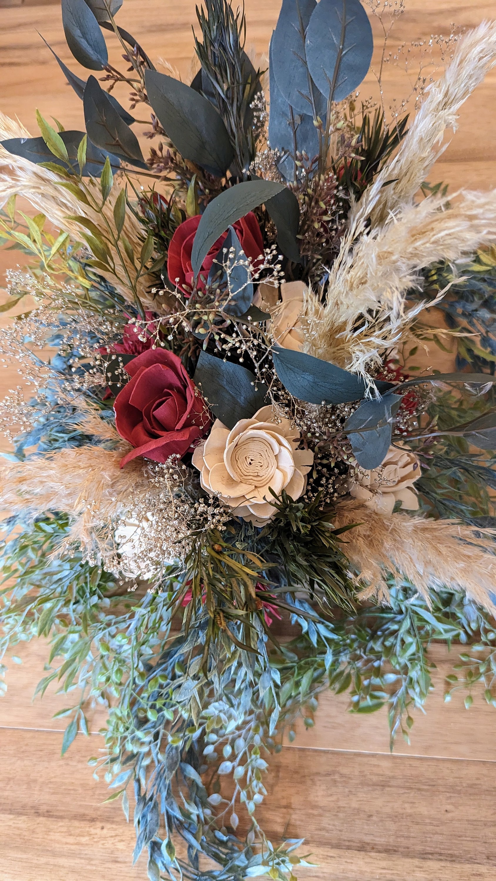 Winter Wood Flower Centerpiece — Flora and Fuego