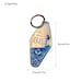 Angel Number Iridescent Keychain Holographic Hotel Acrylic Key Chains ...