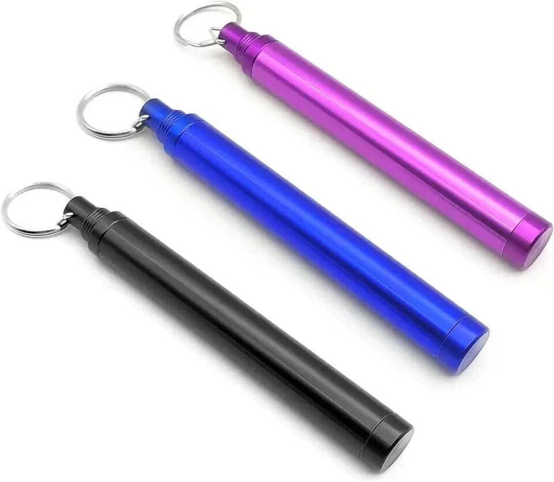 Portable Aluminum Storage Tube Air-tight Storage Container With ...