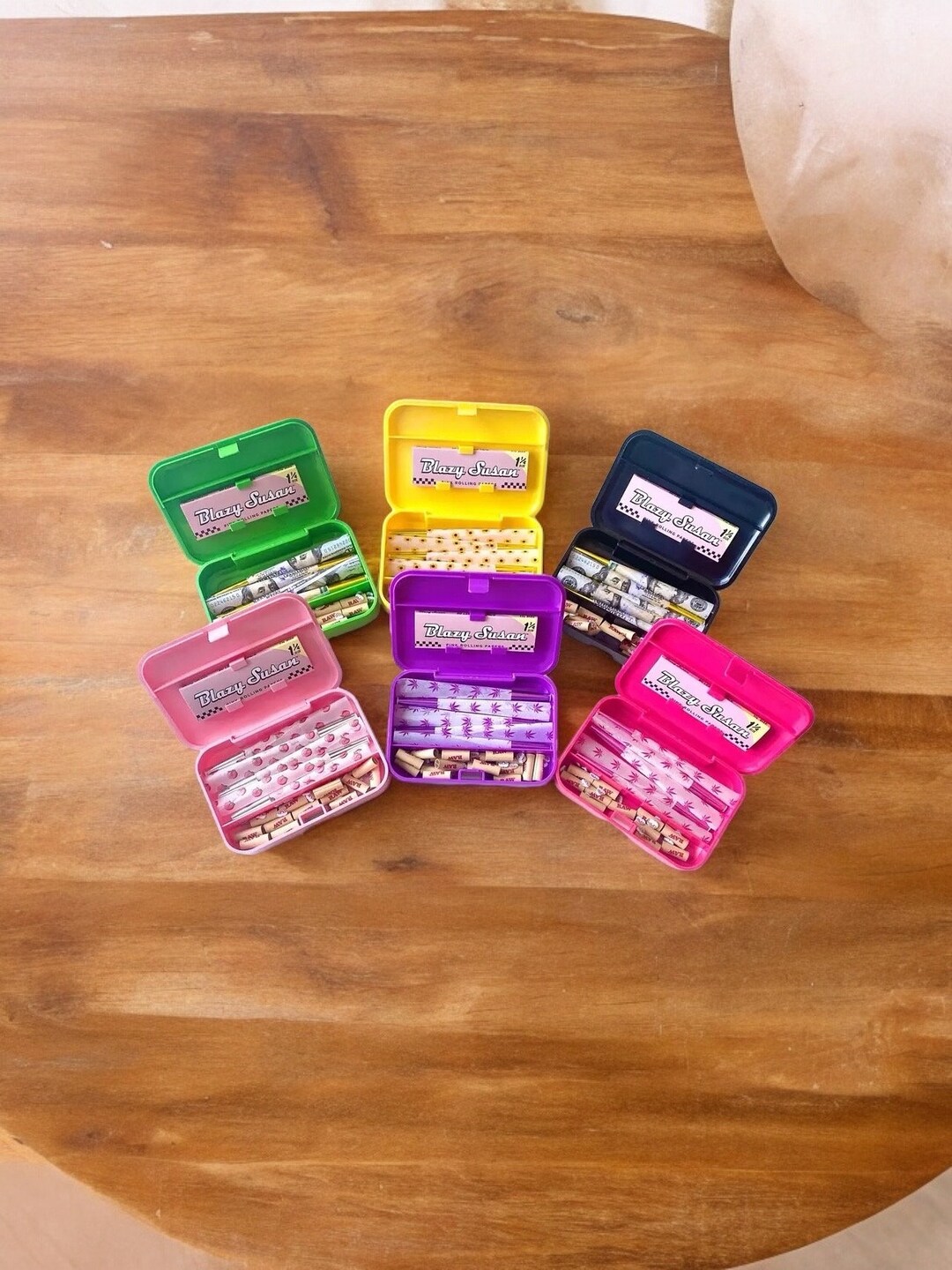 Stoner Gifts Compartment Stash Case Cigarette Smoking Case Accessories ...