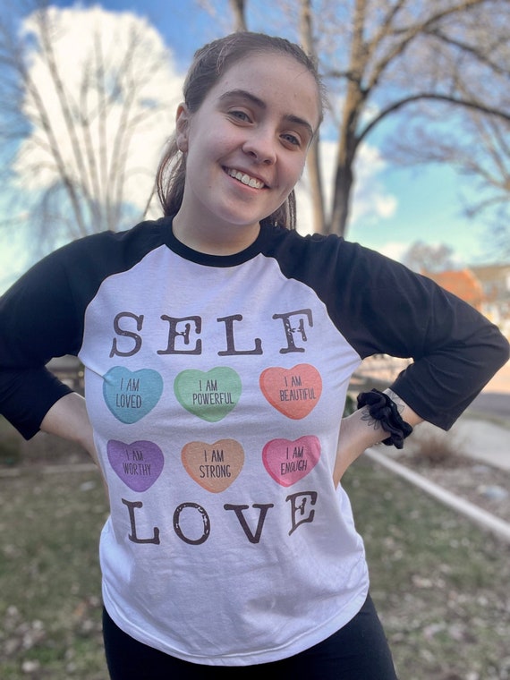 Self Love Positive Affirmations Rainbow Valentines Candy | Etsy